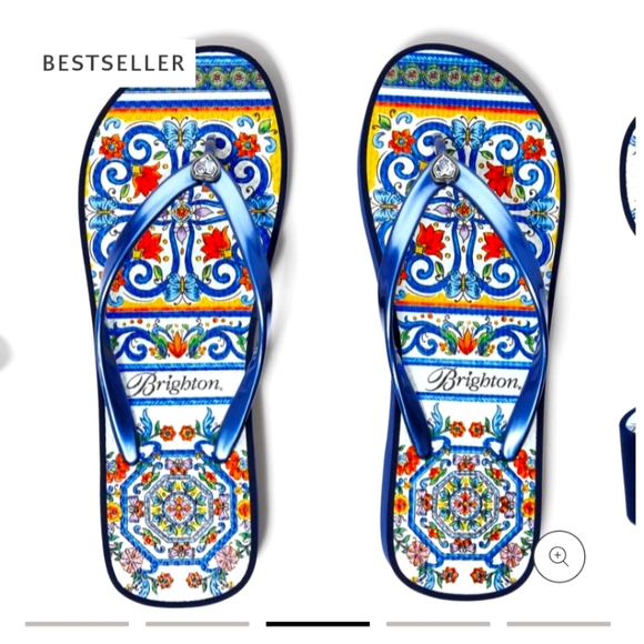 Brighton | Shoes | Brighton Museum Flip Flops | Poshmark